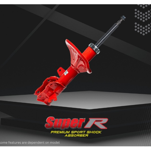 PERODUA AXIA / BEZZA GAB HEAVY DUTY RED SUPER R ABSORBER 1PAIR (2PCS)