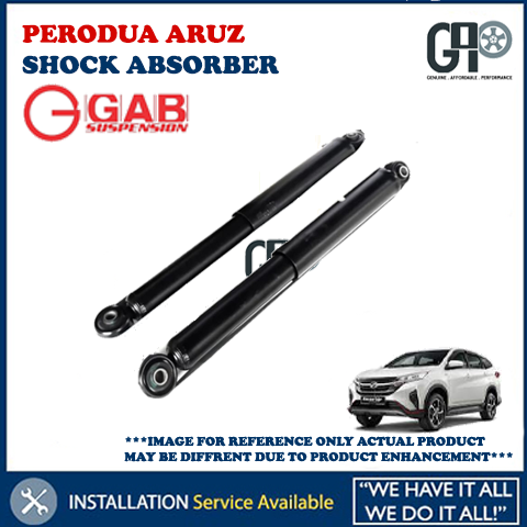 PERODUA ARUZ ABSORBER FRONT AND REAR GAS NEW ORIGINAL GAB SUPER ...