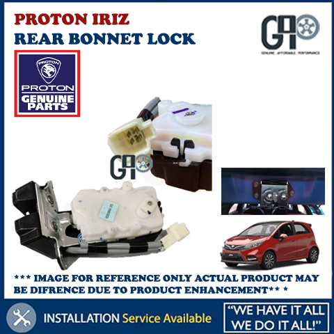 Proton Iriz 100% Original Rear Bonnet Lock Belakang Bonet Kunci Lubang ...