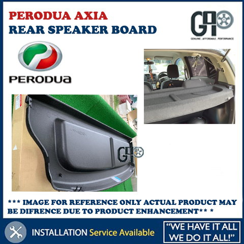 Perodua Axia Original Rear Speaker Board / Papan Speaker Belakang ...