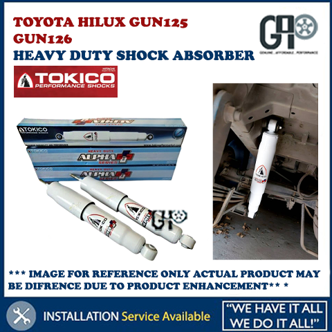 TOYOTA HILUX TOYOTA HILUX GUN125 GUN126 TOKICO ALPHA SERIES HEAVY DUTY ...