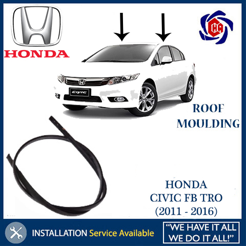 Honda civic fd roof moulding store