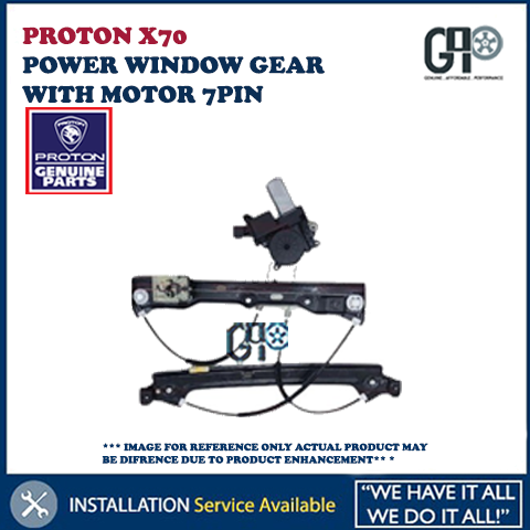 PROTON X70 POWER WINDOW GEAR WITH MOTOR 7PIN